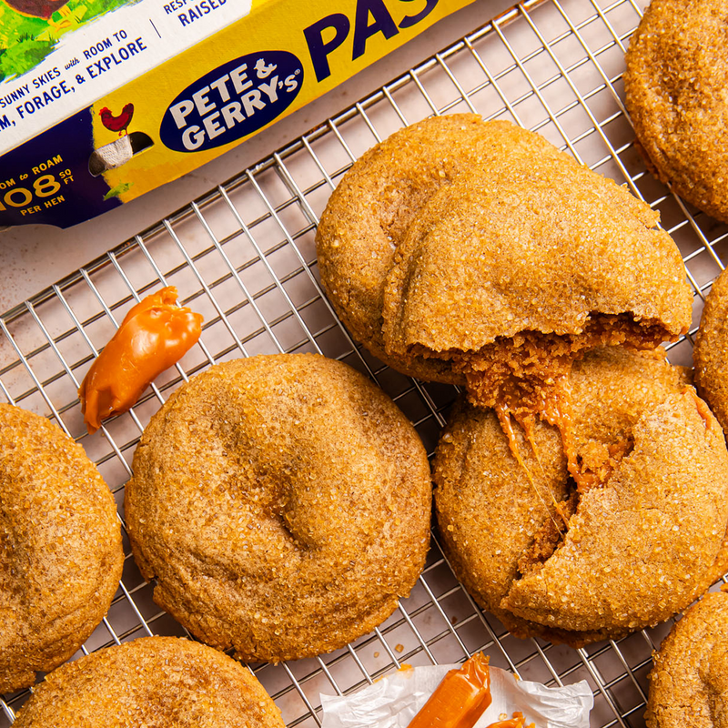 Caramel-Stuffed Chai Spice Cookies – Pete & Gerry's