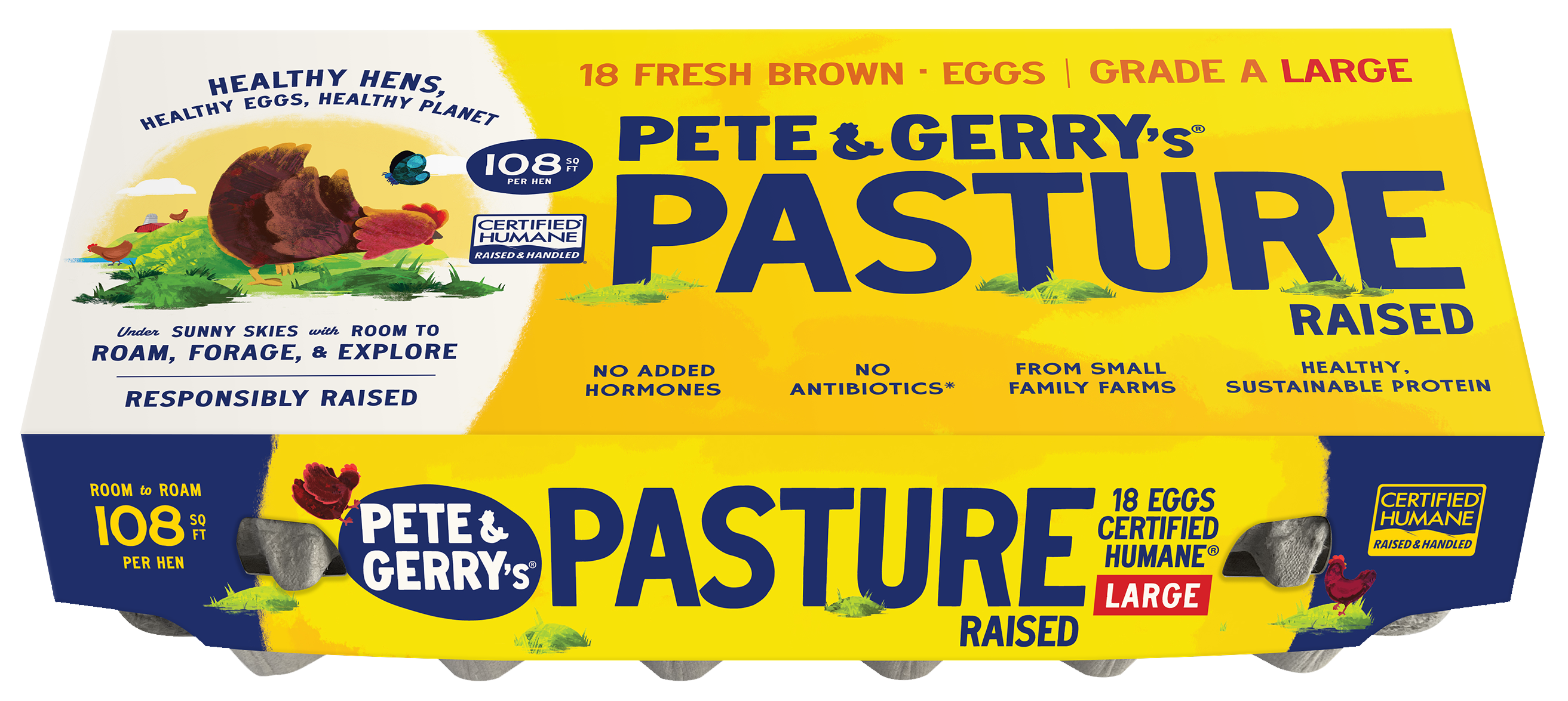 Pasture Raised Eggs – Pete & Gerry's
